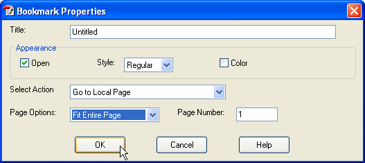How to Add and Edit PDF Bookmark